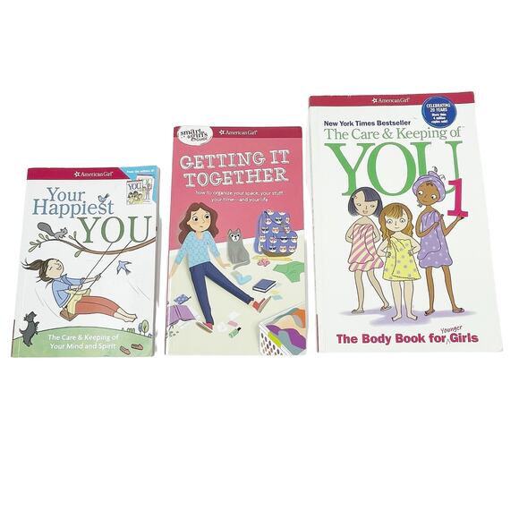 American Girl | Other | American Girl Tween Teen Girl Self Care Books Lot Of 3 Preowned Guc ...